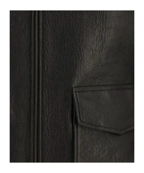 Saint Laurent Zip-up Short Jacket