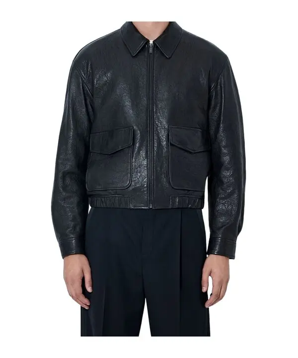 Saint Laurent Zip-up Short Jacket