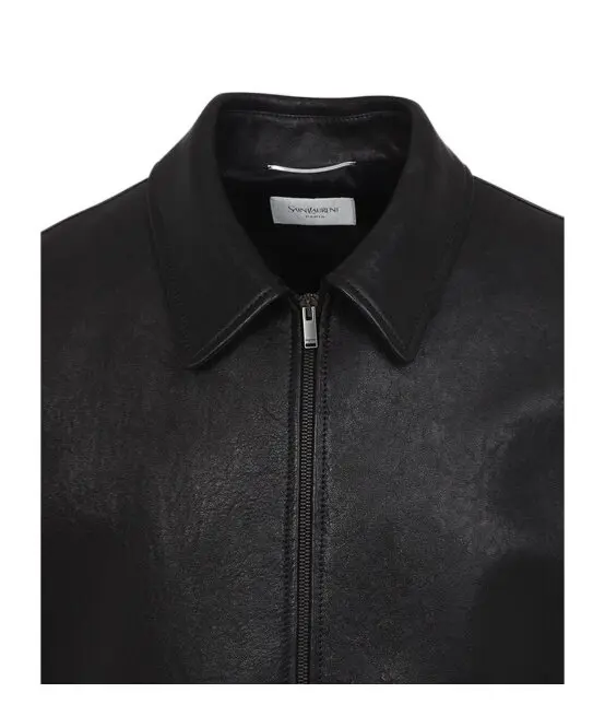 Saint Laurent Zip-up Short Jacket