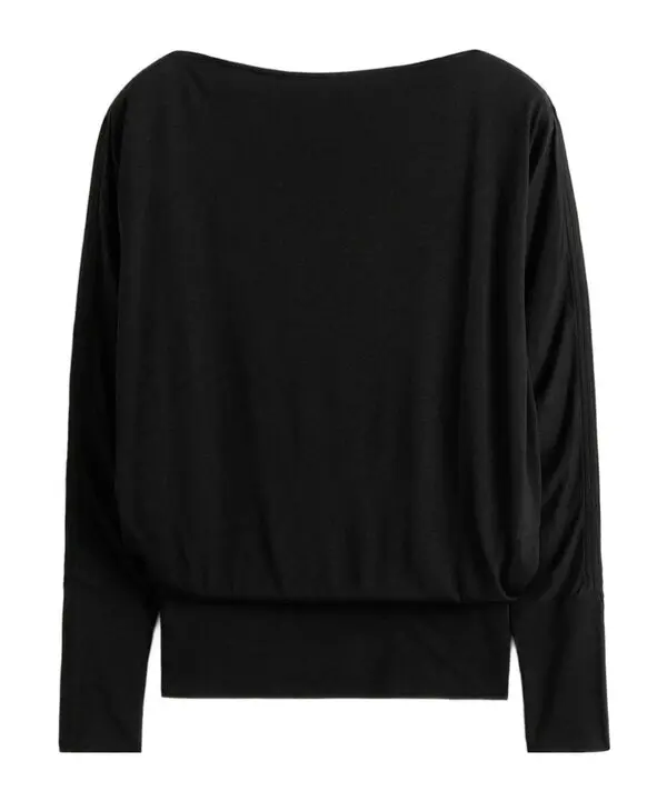 TOTEME Drop Shoulder Boat Neck Top