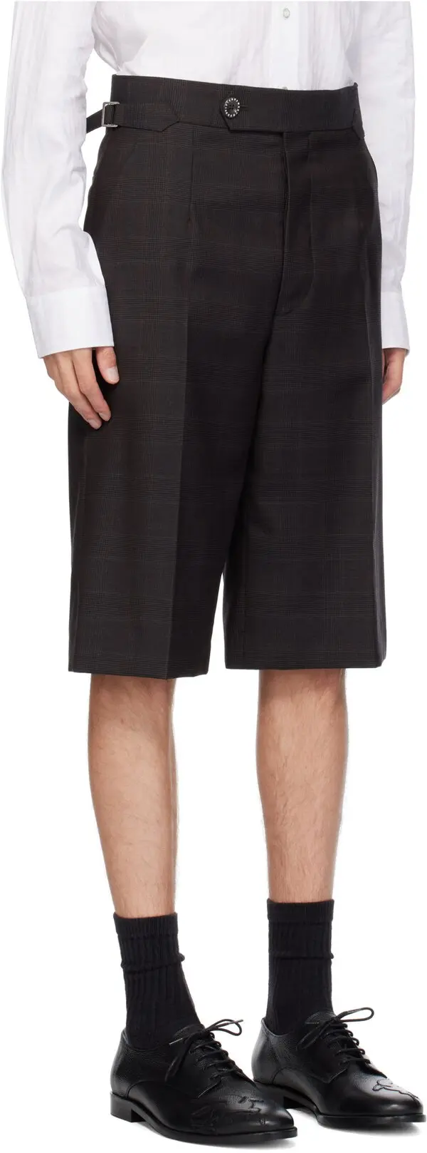 VIVIENNE WESTWOOD Humphrey Mid-rise Tailored Shorts