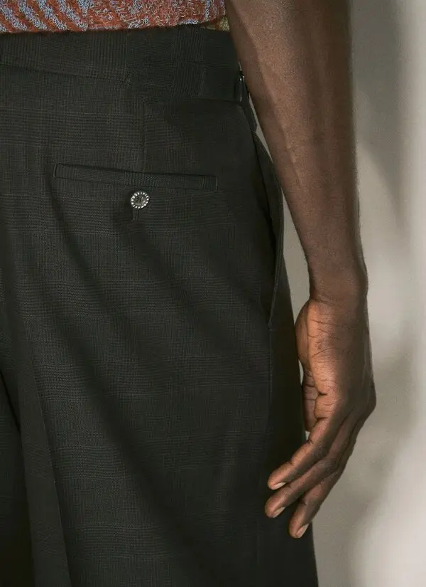 VIVIENNE WESTWOOD Humphrey Mid-rise Tailored Shorts