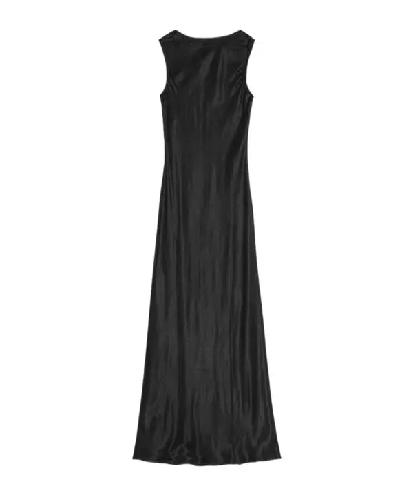 REMAIN BIRGER Sleeveless Bias-cut Maxi Dress