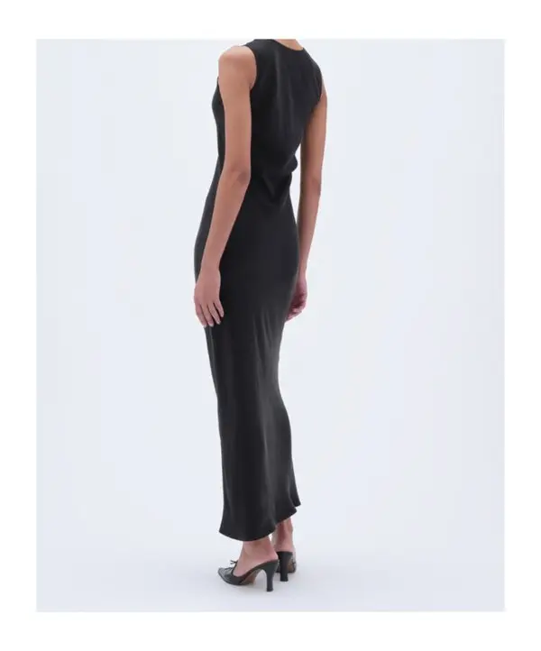 REMAIN BIRGER Sleeveless Bias-cut Maxi Dress