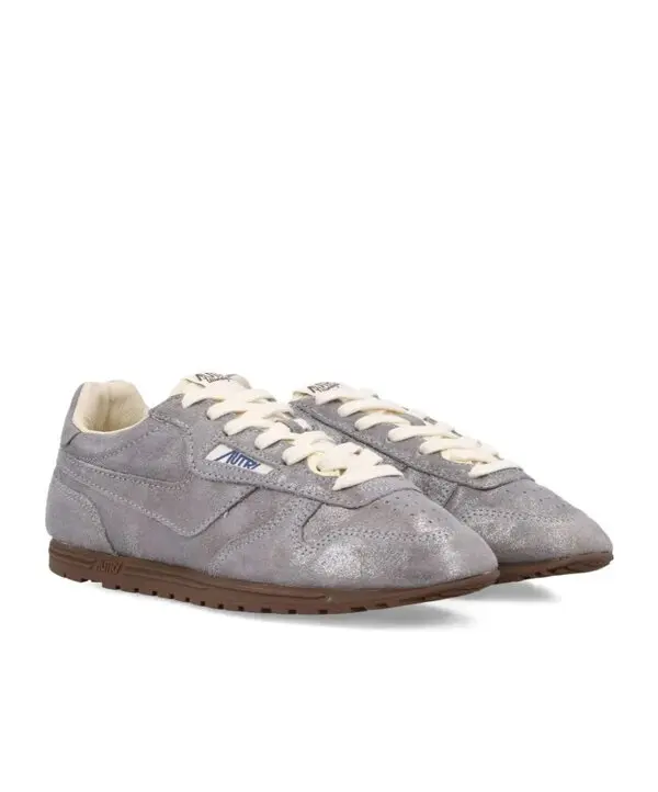 AUTRY Crackled Low-top Sneakers