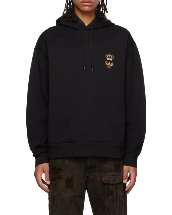 Dolce & Gabbana Dolce Gabbana Logo Embroidered Drawstring Hoodie