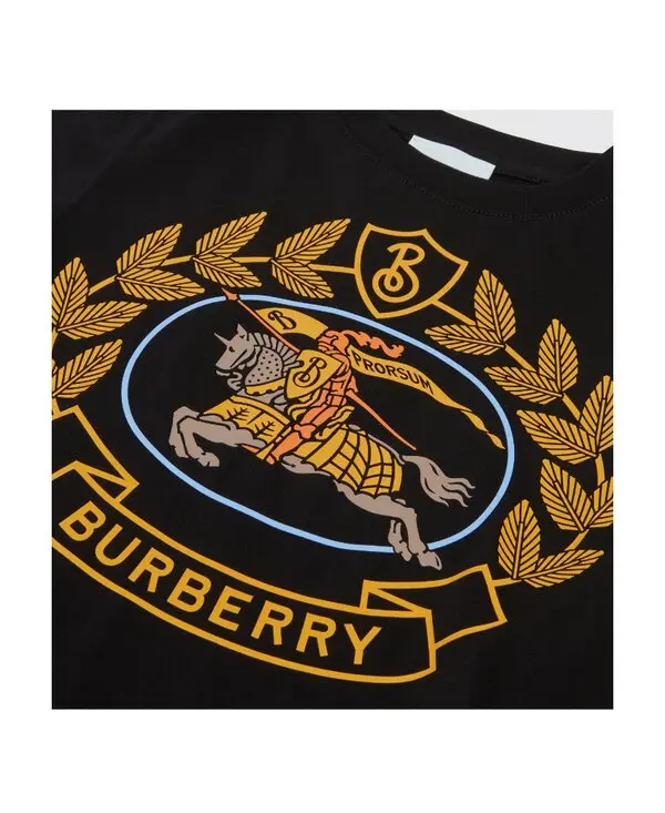 Burberry Equestrian Knight Logo Print T-shirt