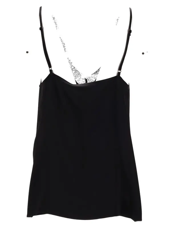 Stella McCartney Lace Trimmed Sleeveless Top