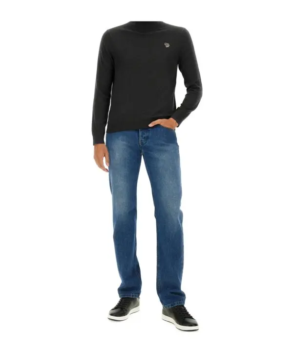 Paul Smith Zebra Detail Roll Neck Jumper