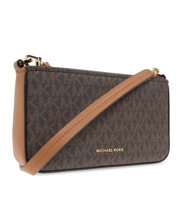 Michael Kors Monogram Chain Shoulder Bag