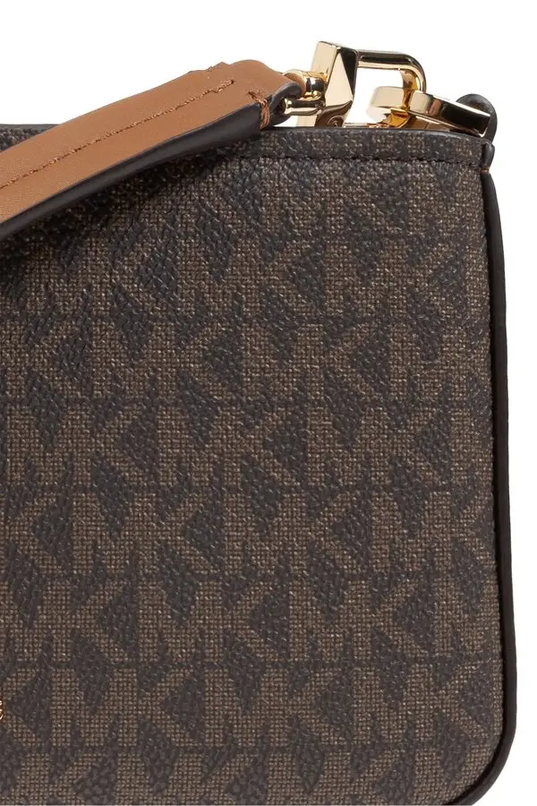 Michael Kors Monogram Chain Shoulder Bag