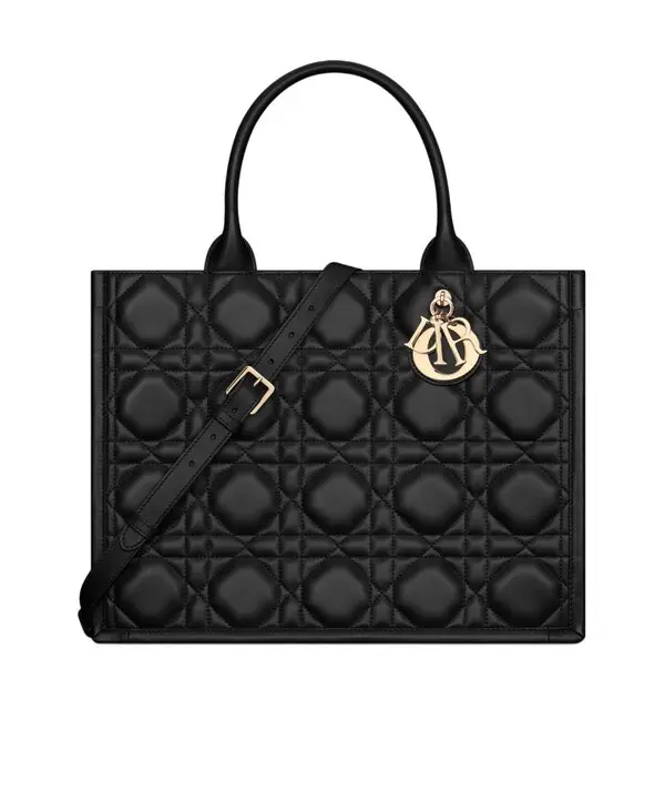 Dior Medium Book Tote - Black