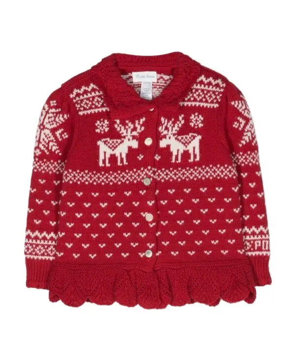 Polo Ralph Lauren Fair Isle Knit Button-up Cardigan
