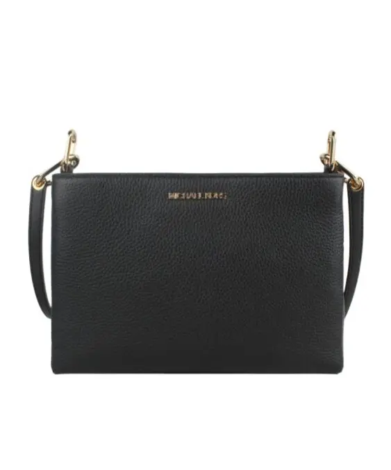 Michael Kors Logo Zipper Shoulder Bag