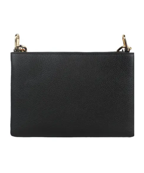 Michael Kors Logo Zipper Shoulder Bag