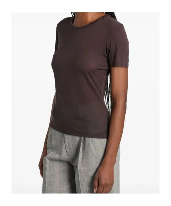 ANINE BING Sylvie Slim-fit T-shirt - Black