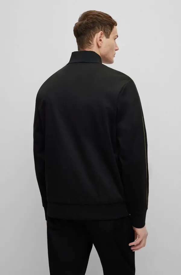 Hugo Boss Zipper Jacket With High Collar