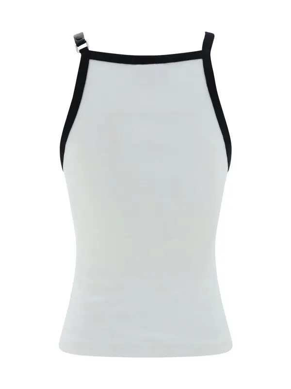 COURREGES Courrèges Buckle Detailed Halter-neck Top