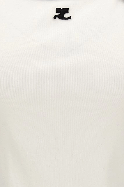 COURREGES Courrèges Buckle Detailed Halter-neck Top