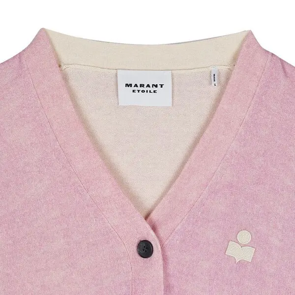 Isabel Marant Étoile Karina Buttoned Cardigan - Pink