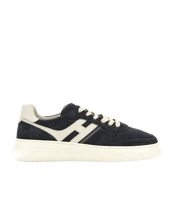 Hogan H630 Lace-up Low Top Sneakers - Blue