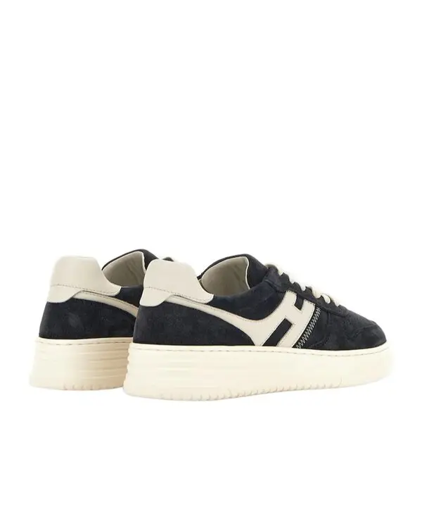 Hogan H630 Lace-up Low Top Sneakers - Blue