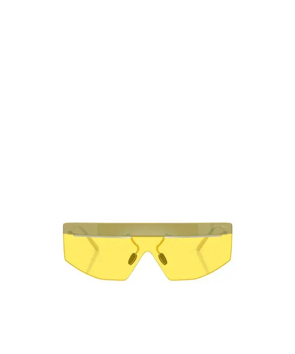 Prada Geometric Sunglasses - Yellow
