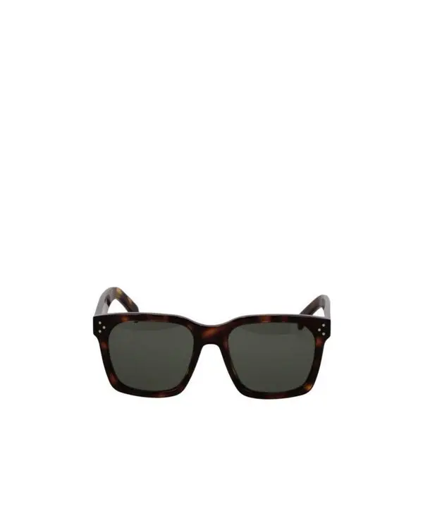 Celine Acetate Frame 45 Sunglasses - Black