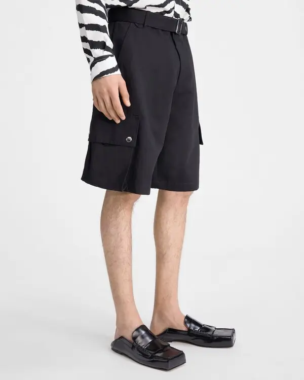 Jacquemus Belted Cargo Shorts