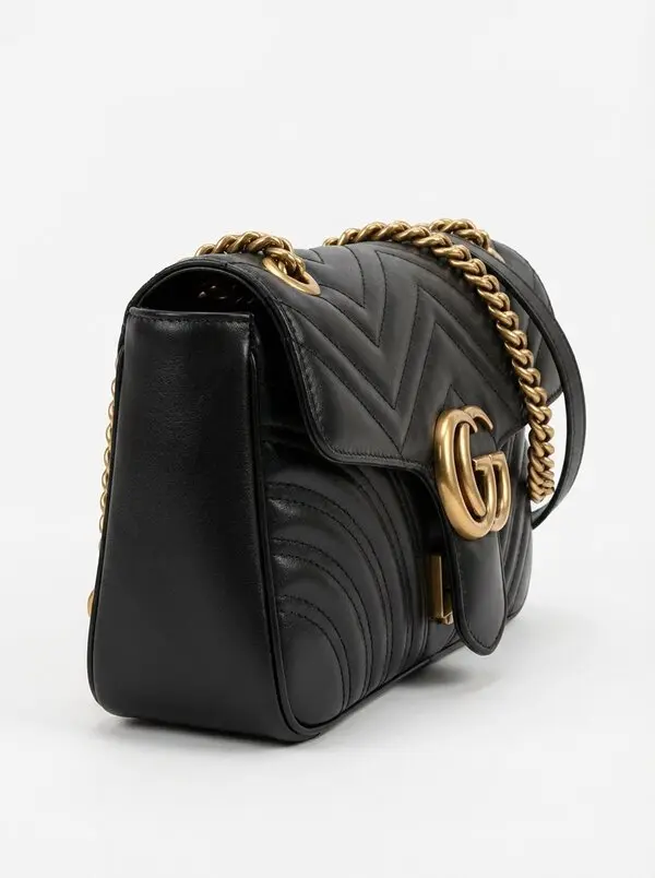 Gucci Gg Marmont Matelassé Small Shoulder Bag