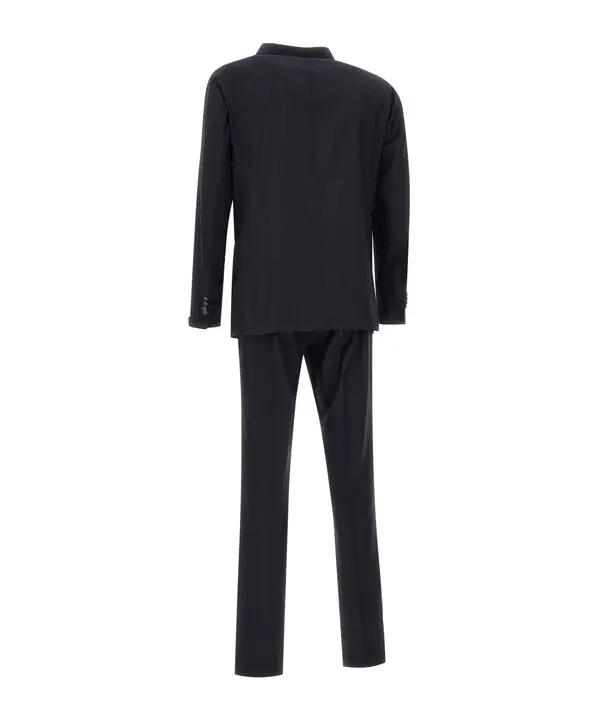 BARBA NAPOLI Double-breasted Suit With Notched Lapels