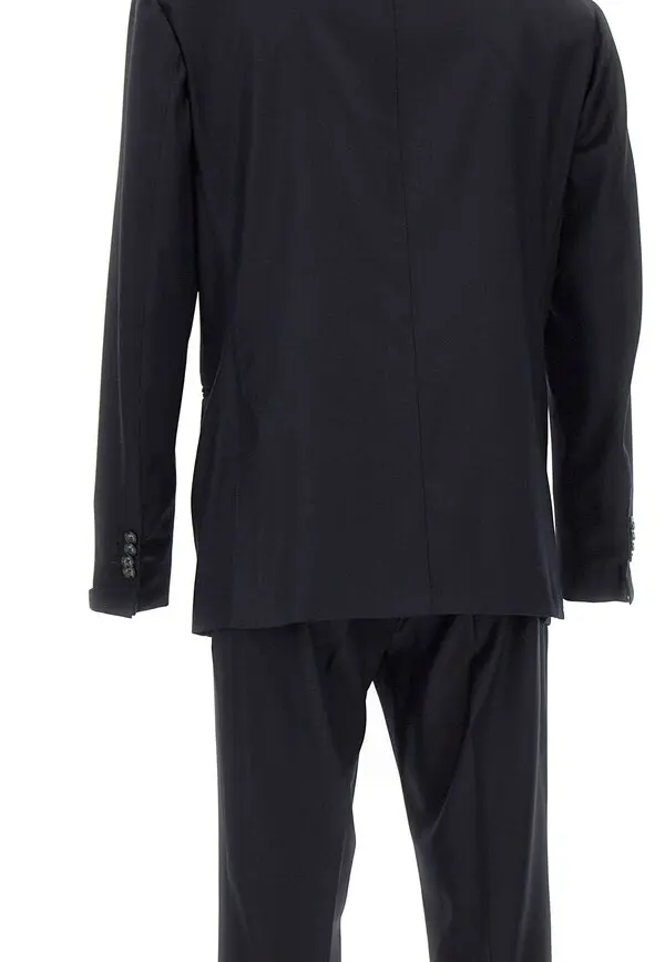 BARBA NAPOLI Double-breasted Suit With Notched Lapels