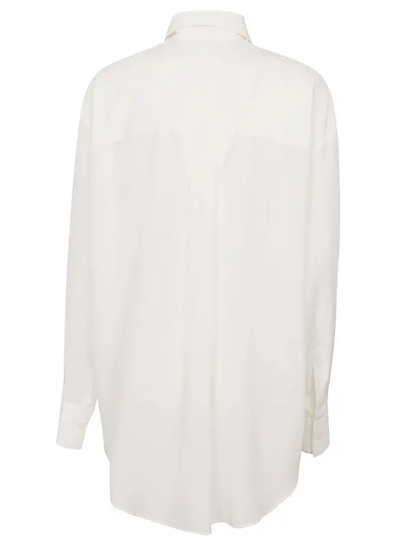 Ermanno Scervino Floral Lace Silk Shirt