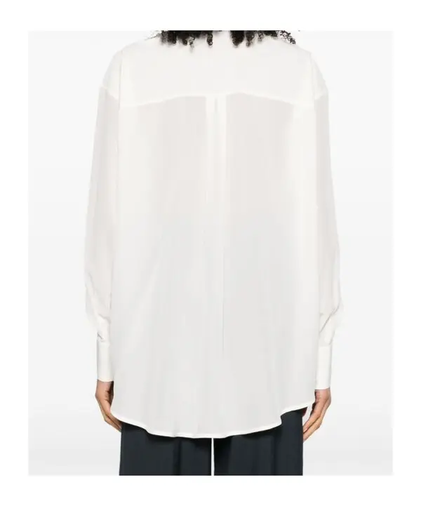 Ermanno Scervino Floral Lace Silk Shirt