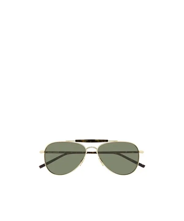 Saint Laurent Aviator Sunglasses - Gold
