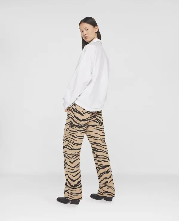 Stella McCartney S-wave Striped Jacquard Shirt