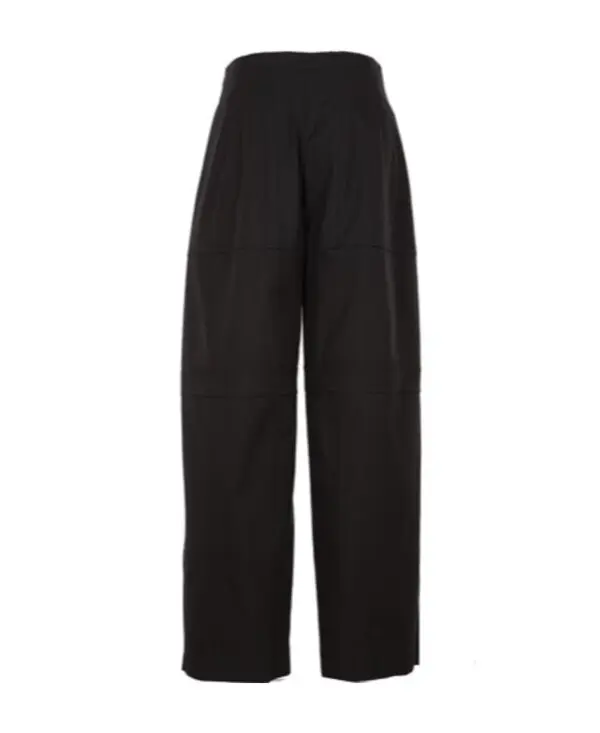 JIL SANDER High-waist Straight-leg Trousers - Black