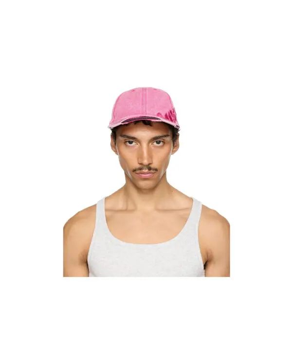 Martine Rose Roll Back Baseball Cap - Nude