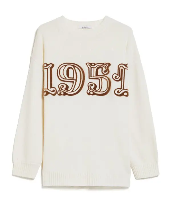 Max Mara Wool And Cashmere Jumper - White