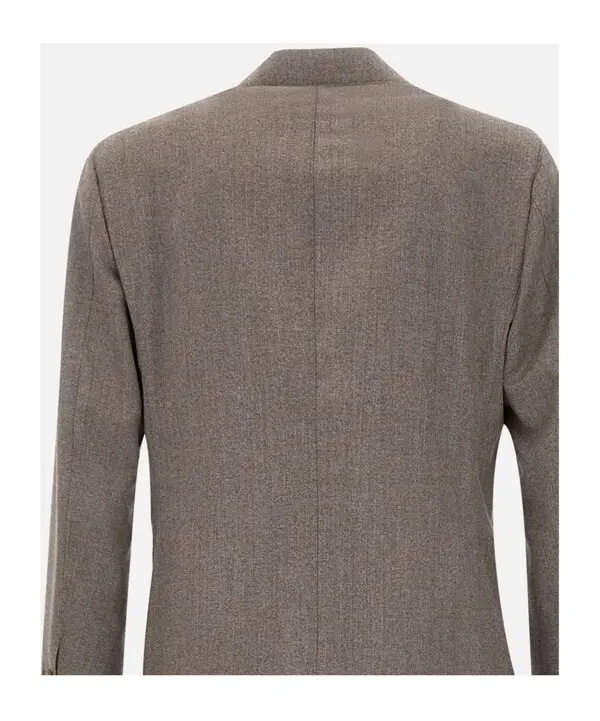 BARBA NAPOLI Herringbone Two-piece Suit