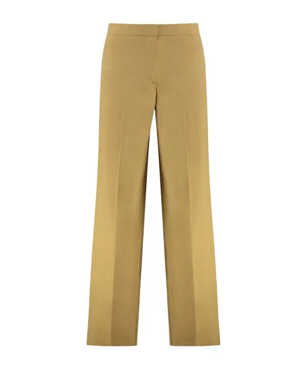 Pinko Stretch Pleated Trousers - Beige