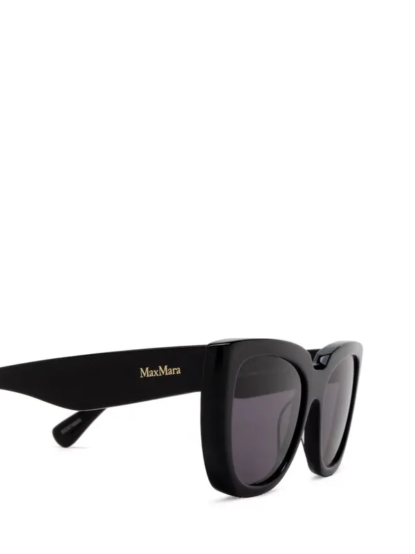 Max Mara Cat Eye Sunglasses - Bright Black