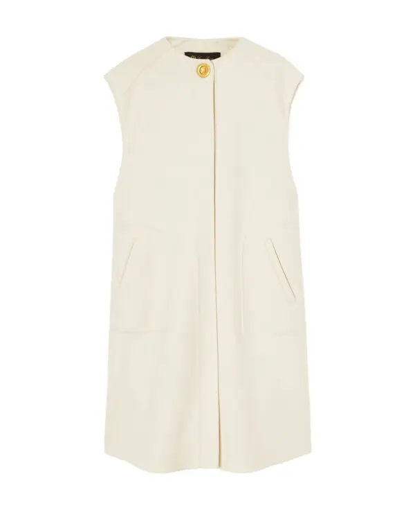 Loro Piana Long Cashmere Vest With Button Detail