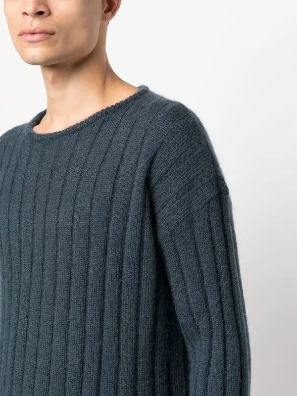 Giorgio Armani Ribbed Knit Mohair-wool Blend Jumper