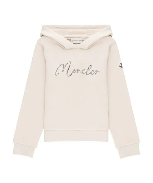 Moncler Logo Embellished Hoodie
