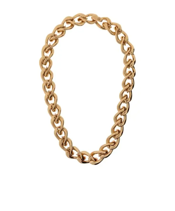 Tory Burch Chain-link Necklace - Tory Gold