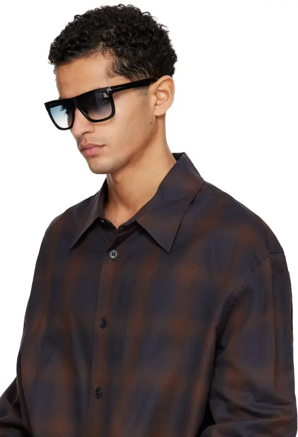 TOM FORD Sunglasses With Embossed Logo