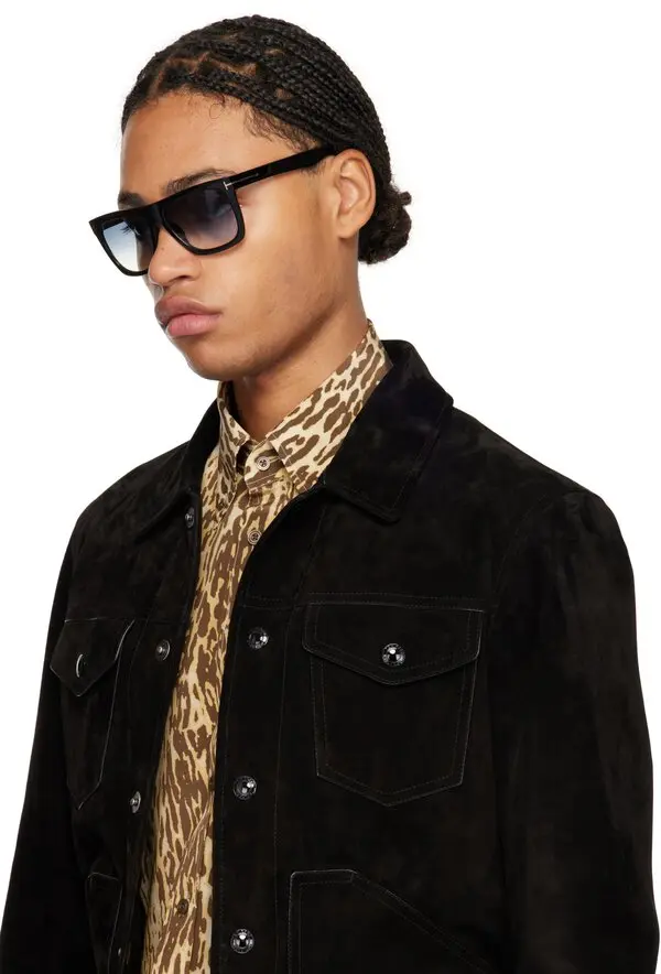 TOM FORD Sunglasses With Embossed Logo
