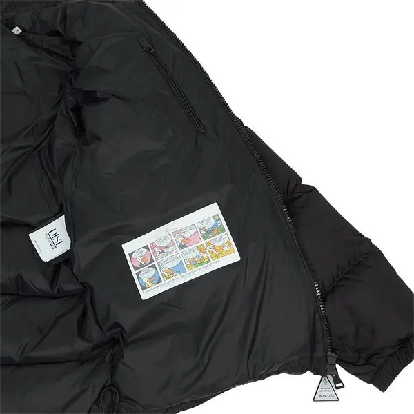 Moncler Logo Patch Down Jacket