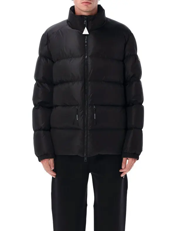 Moncler Logo Patch Down Jacket